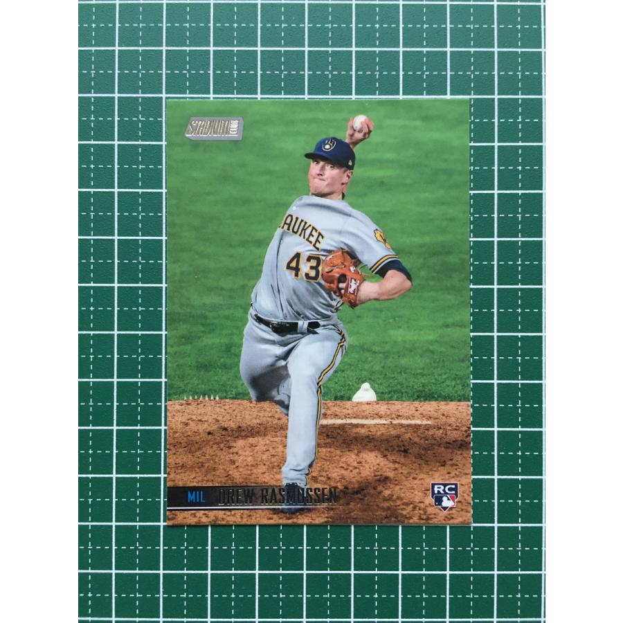 ★TOPPS MLB 2021 STADIUM CLUB #139 DREW RASMUSSEN[MILWAUKEE BREWERS]ベース ...