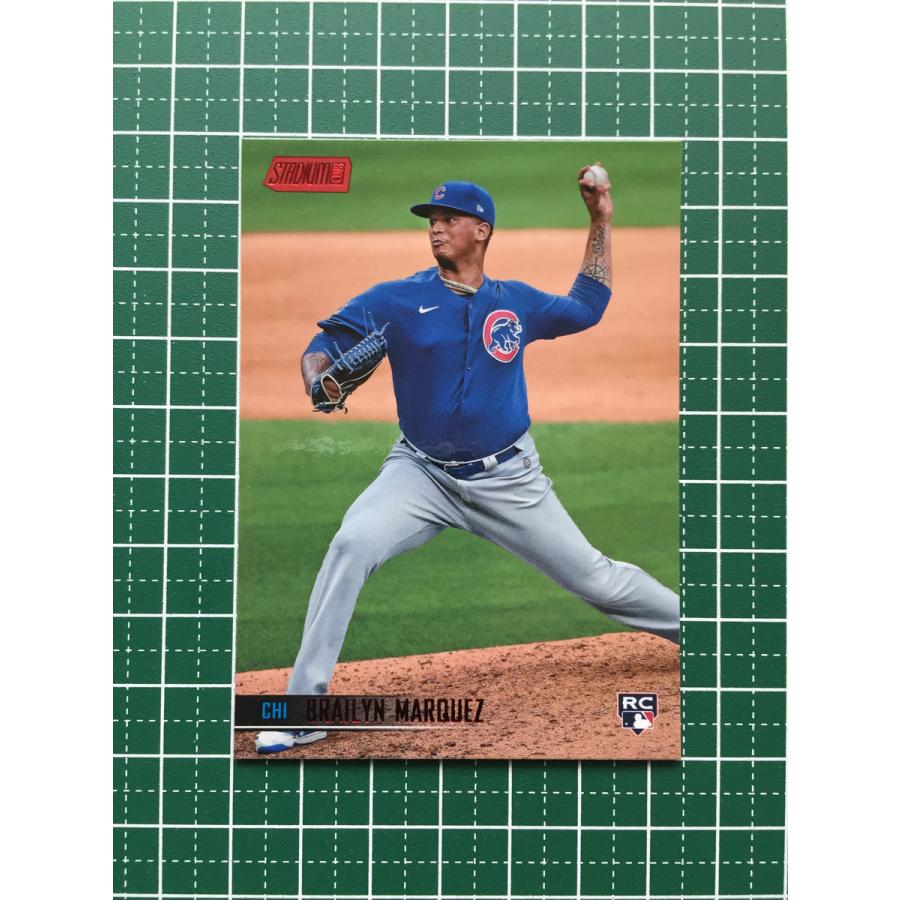 ★TOPPS MLB 2021 STADIUM CLUB #214 BRAILYN MARQUEZ[CHICAGO CUBS]ベースカード ...
