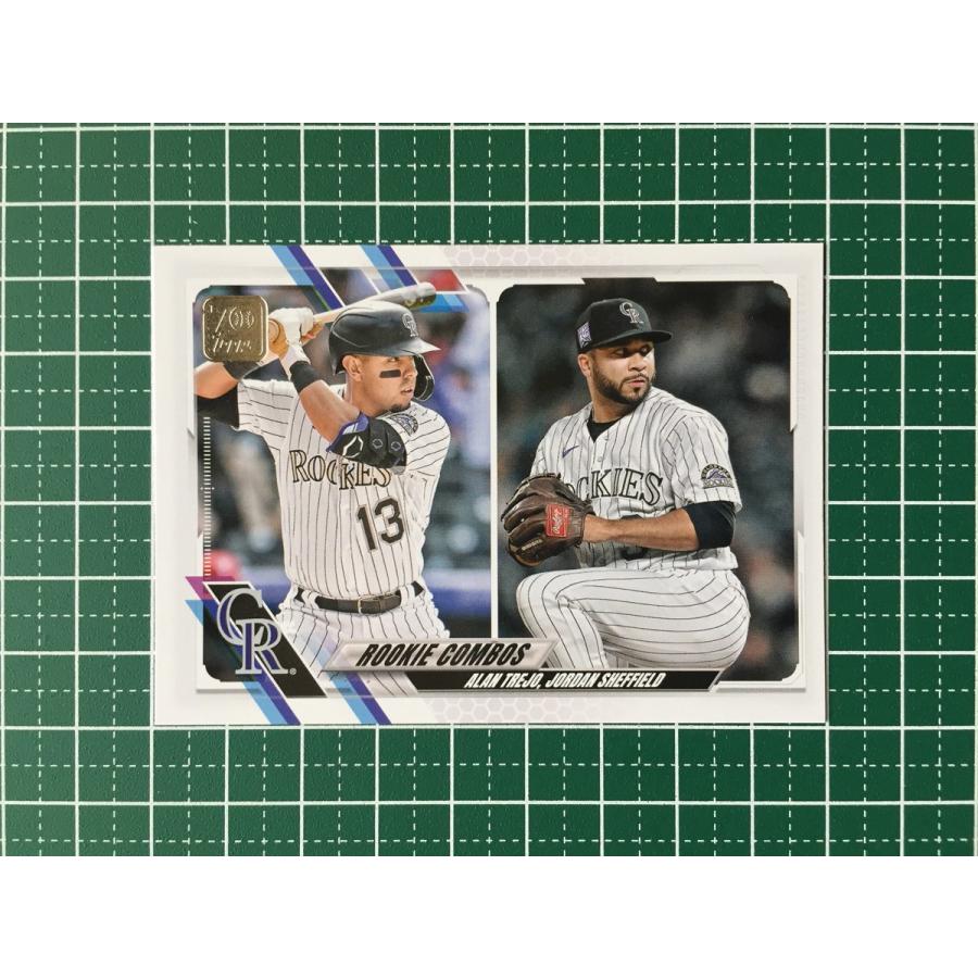 ★TOPPS MLB 2021 UPDATE #US16 ALAN TREJO／JORDAN SHEFFIELD[COLORADO ...