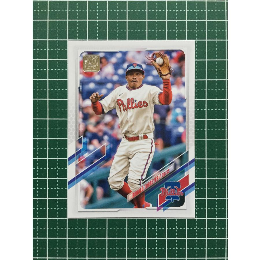 ★TOPPS MLB 2021 UPDATE #US324 RONALD TORREYES[PHILADELPHIA PHILLIES]ベース ...