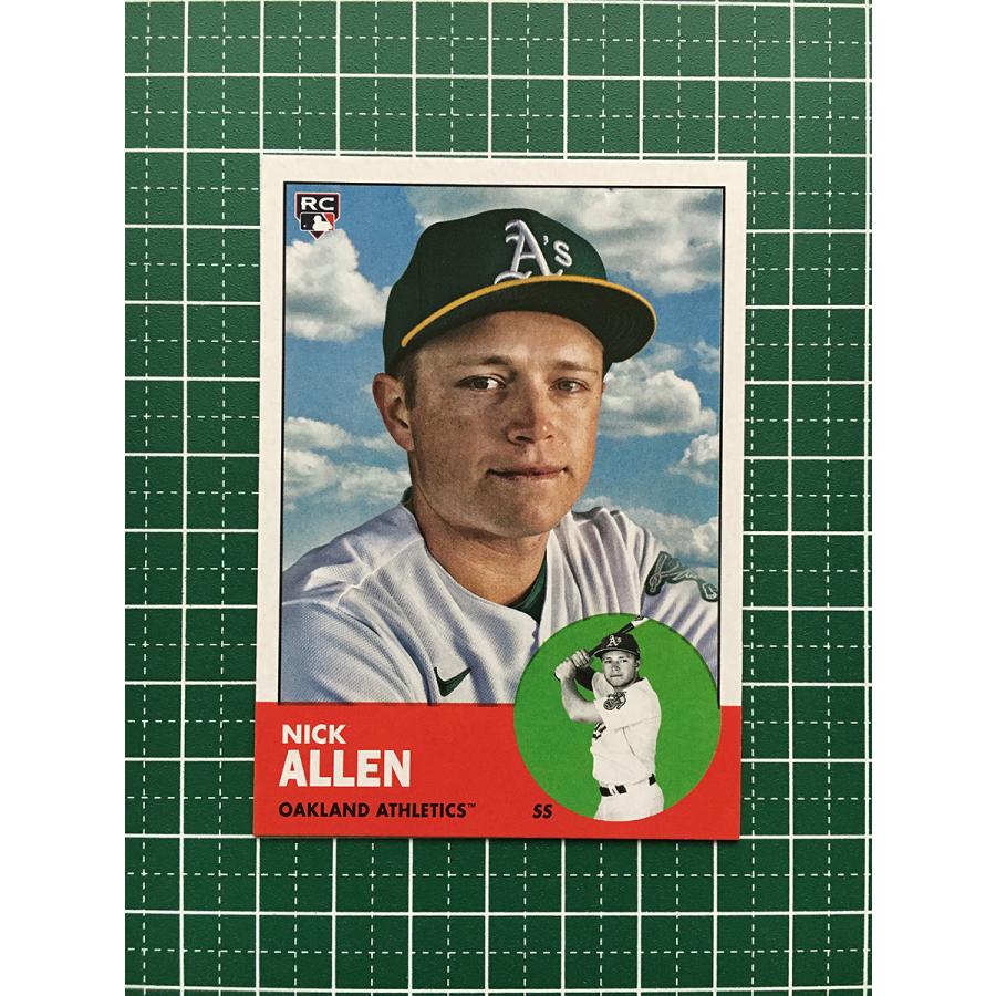 ★TOPPS MLB 2022 ARCHIVES #31 NICK ALLEN[OAKLAND ATHLETICS]ベースカード「1963 ...
