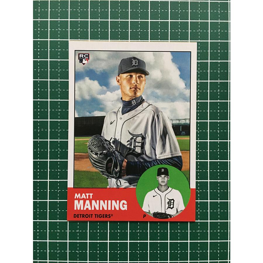 ★TOPPS MLB 2022 ARCHIVES #47 MATT MANNING[DETROIT TIGERS]ベースカード「1963 ...
