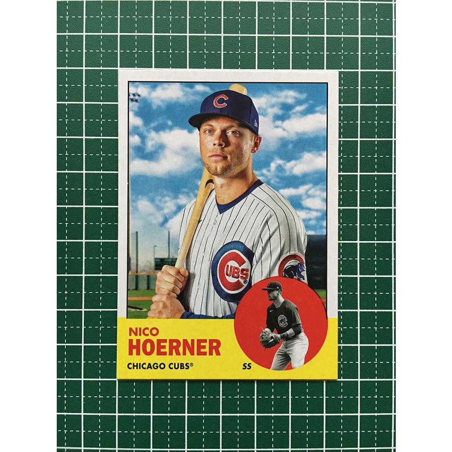 ★TOPPS MLB 2022 ARCHIVES #80 NICO HOERNER[CHICAGO CUBS]ベースカード「1963 ...