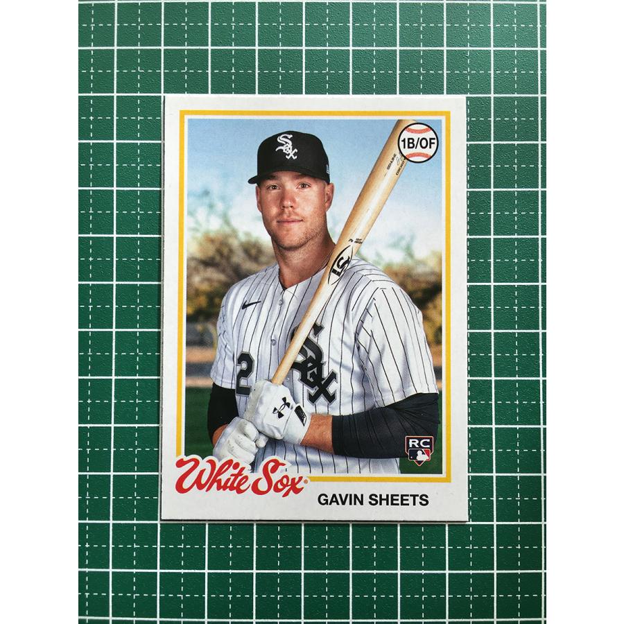★TOPPS MLB 2022 ARCHIVES #101 GAVIN SHEETS[CHICAGO WHITE SOX]ベースカード ...
