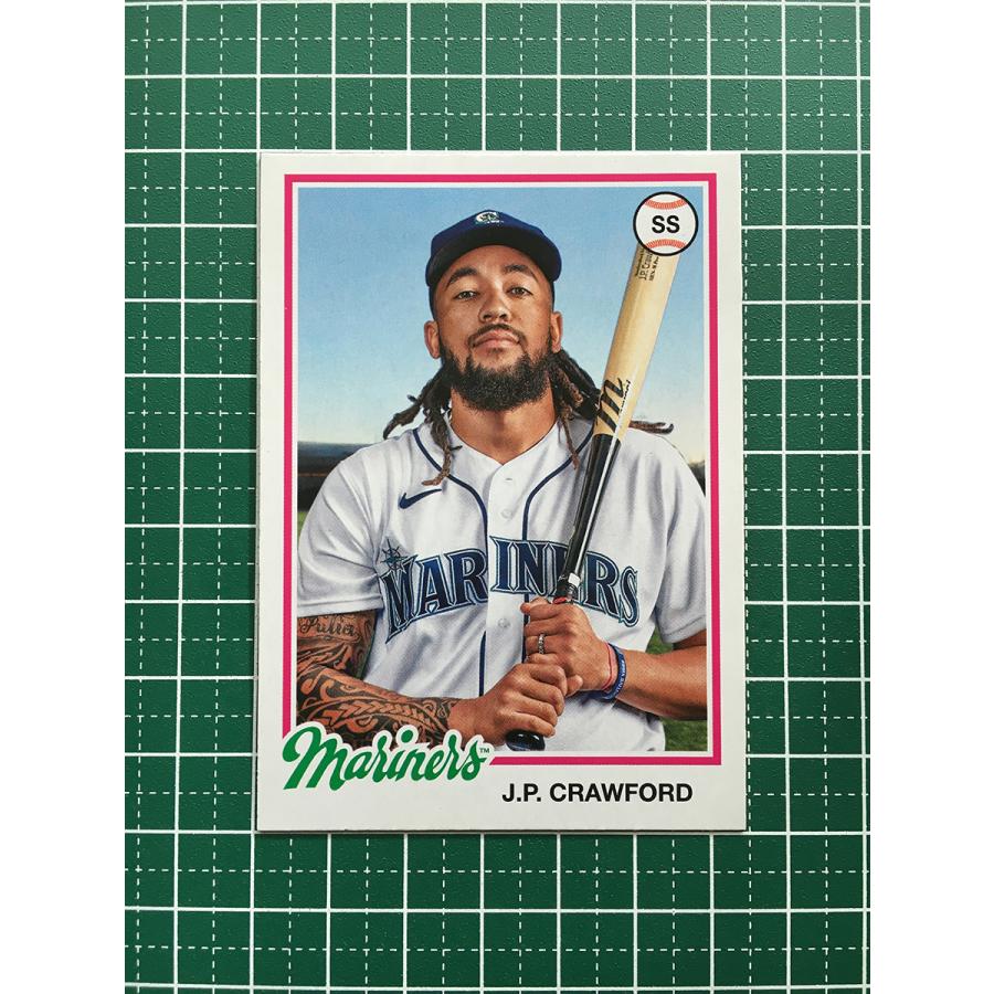 ★TOPPS MLB 2022 ARCHIVES #106 J.P. CRAWFORD[SEATTLE MARINERS]ベースカード ...