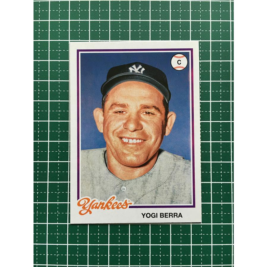 ★TOPPS MLB 2022 ARCHIVES #136 YOGI BERRA[NEW YORK YANKEES]ベースカード「1978 TOPPS」★ : カードショップ テソーロ ヤフー ...