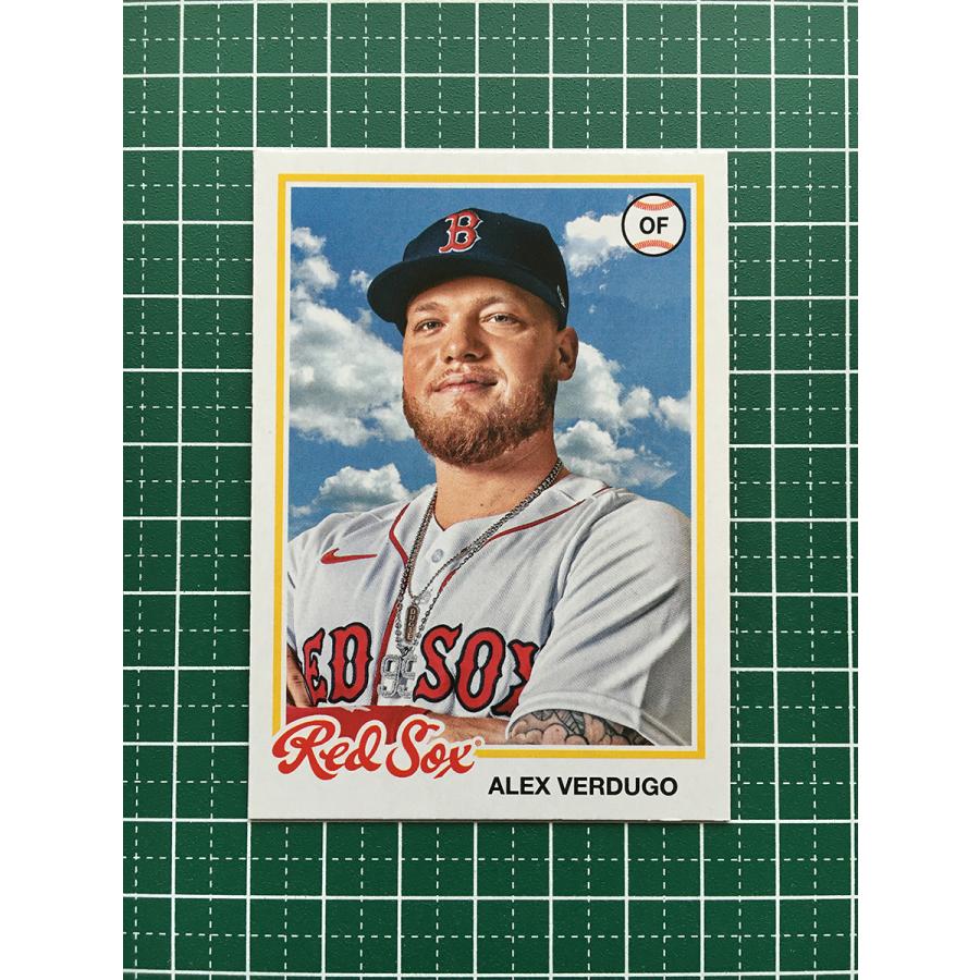 ★TOPPS MLB 2022 ARCHIVES #172 ALEX VERDUGO[BOSTON RED SOX]ベースカード「1978 ...