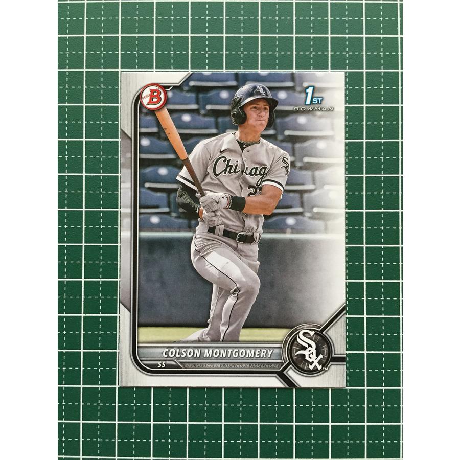 ★TOPPS MLB 2022 BOWMAN #BP-71 COLSON MONTGOMERY[CHICAGO WHITE SOX]ベース ...