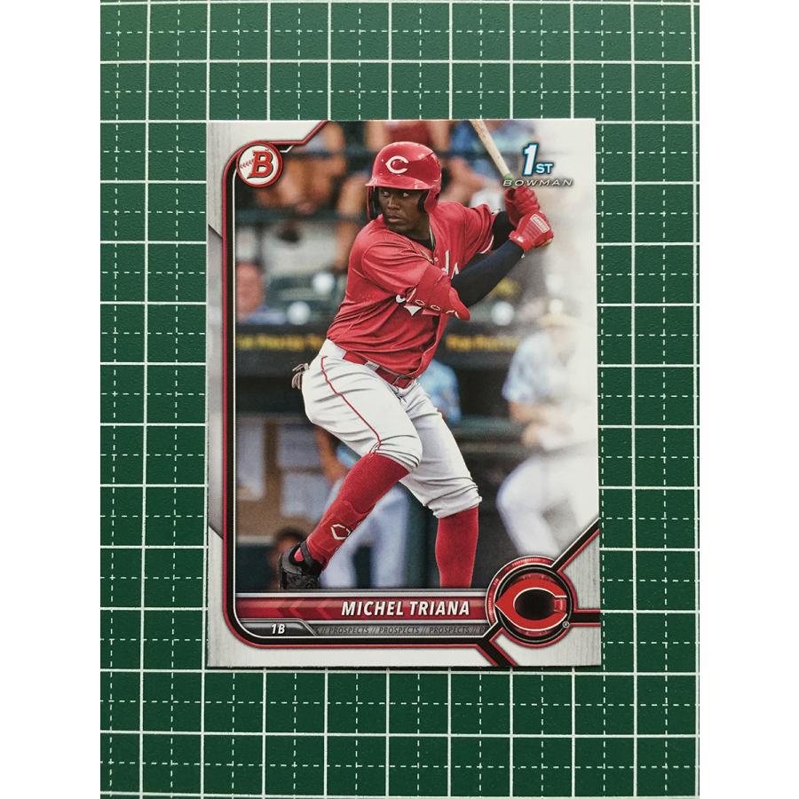 ★TOPPS MLB 2022 BOWMAN #BP-75 MICHEL TRIANA[CINCINNATI REDS]ベースカード ...