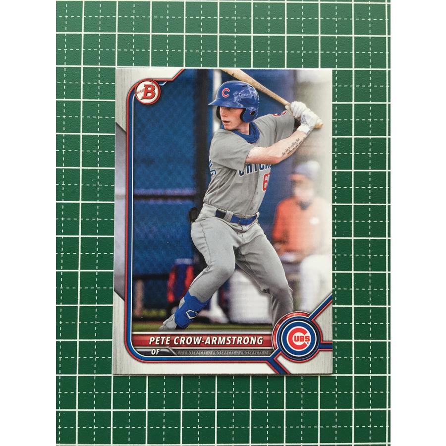 ★TOPPS MLB 2022 BOWMAN #BP-102 PETE CROW-ARMSTRONG[CHICAGO CUBS]ベースカード ...