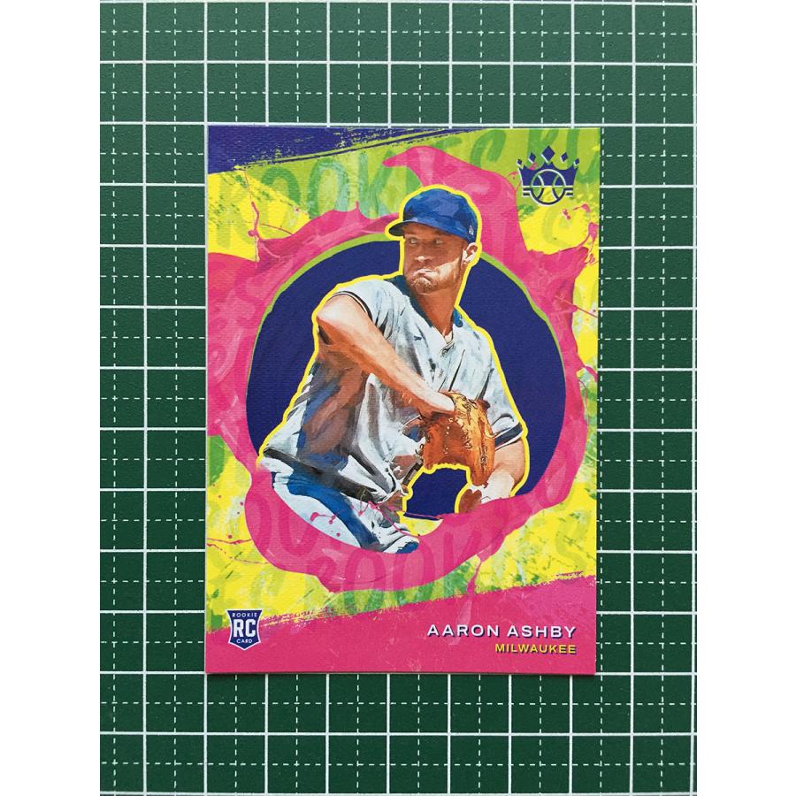 ★PANINI MLB 2022 DIAMOND KINGS #146 AARON ASHBY[MILWAUKEE BREWERS]ベースカード「ROOKIES II」ルーキー「RC ...