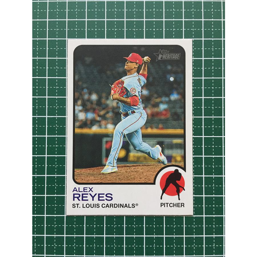 ★TOPPS MLB 2022 HERITAGE #103 ALEX REYES[ST. LOUIS CARDINALS]ベースカード ...