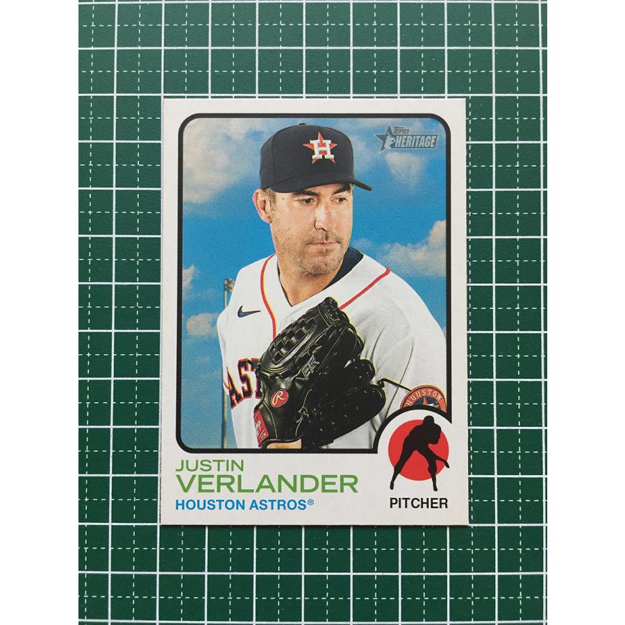 ★TOPPS MLB 2022 HERITAGE #105 JUSTIN VERLANDER[HOUSTON ASTROS]ベースカード「BASE」★ :2022-MLB-HERITAGE ...