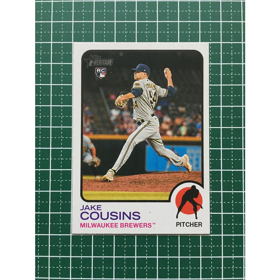 ★TOPPS MLB 2022 HERITAGE #116 JAKE COUSINS[MILWAUKEE BREWERS]ベースカード ...