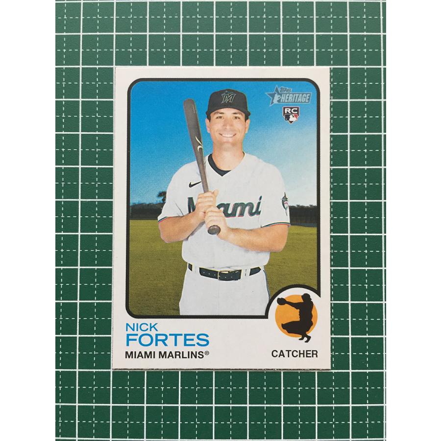 ★TOPPS MLB 2022 HERITAGE #149 NICK FORTES[MIAMI MARLINS]ベースカード「BASE ...