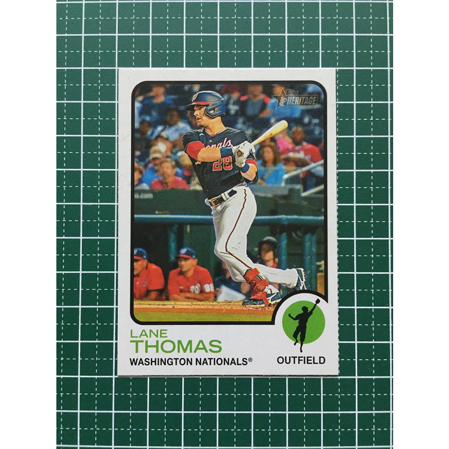 ★TOPPS MLB 2022 HERITAGE #159 LANE THOMAS[WASHINGTON NATIONALS]ベースカード「BASE」★ :2022-MLB-HERITAGE ...