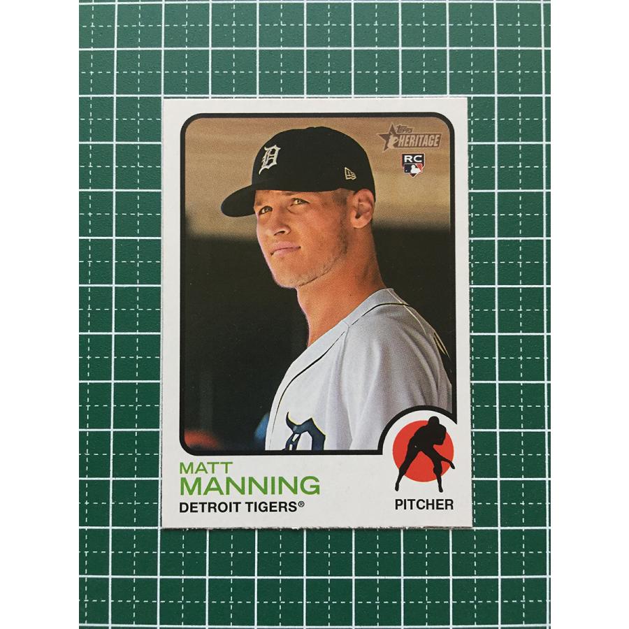 ★TOPPS MLB 2022 HERITAGE #227 MATT MANNING[DETROIT TIGERS]ベースカード「BASE ...