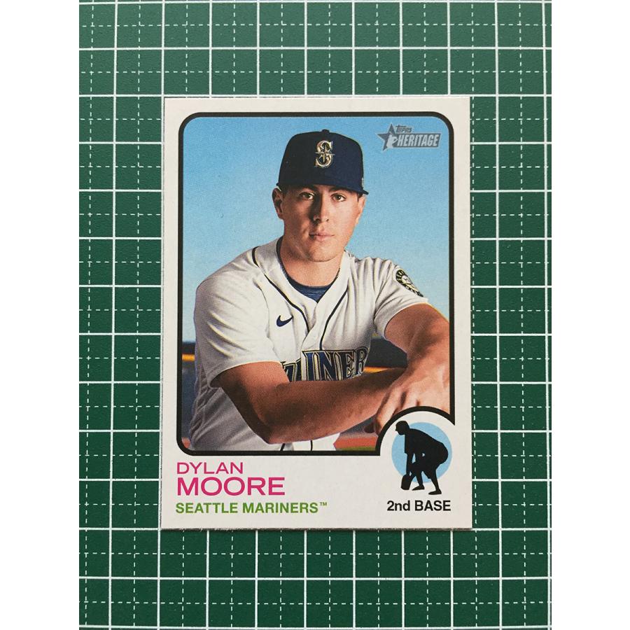 ★TOPPS MLB 2022 HERITAGE #251 DYLAN MOORE[SEATTLE MARINERS]ベースカード「BASE ...