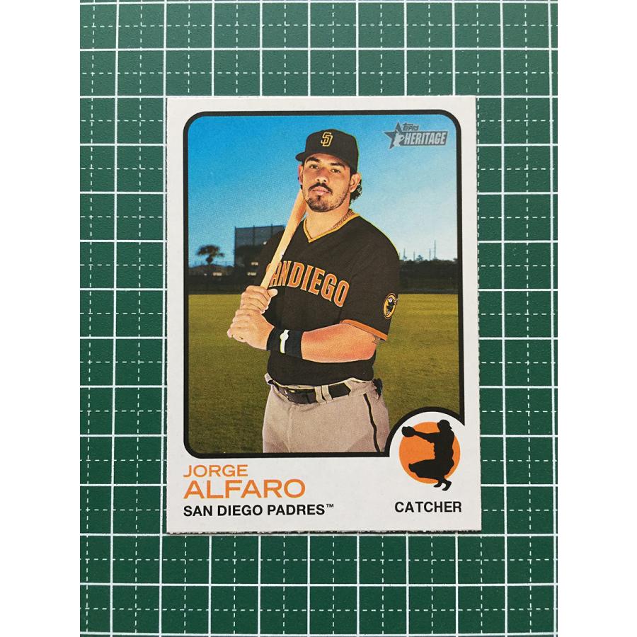 ★TOPPS MLB 2022 HERITAGE #274 JORGE ALFARO[SAN DIEGO PADRES]ベースカード「BASE ...