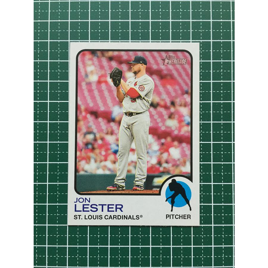 ★TOPPS MLB 2022 HERITAGE #323 JON LESTER[ST. LOUIS CARDINALS]ベースカード ...