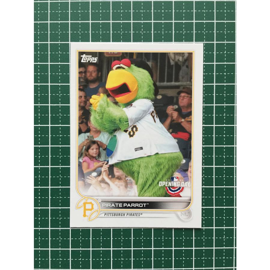 ★TOPPS MLB 2022 OPENING DAY #M-17 PIRATE PARROT[PITTSBURGH PIRATES ...