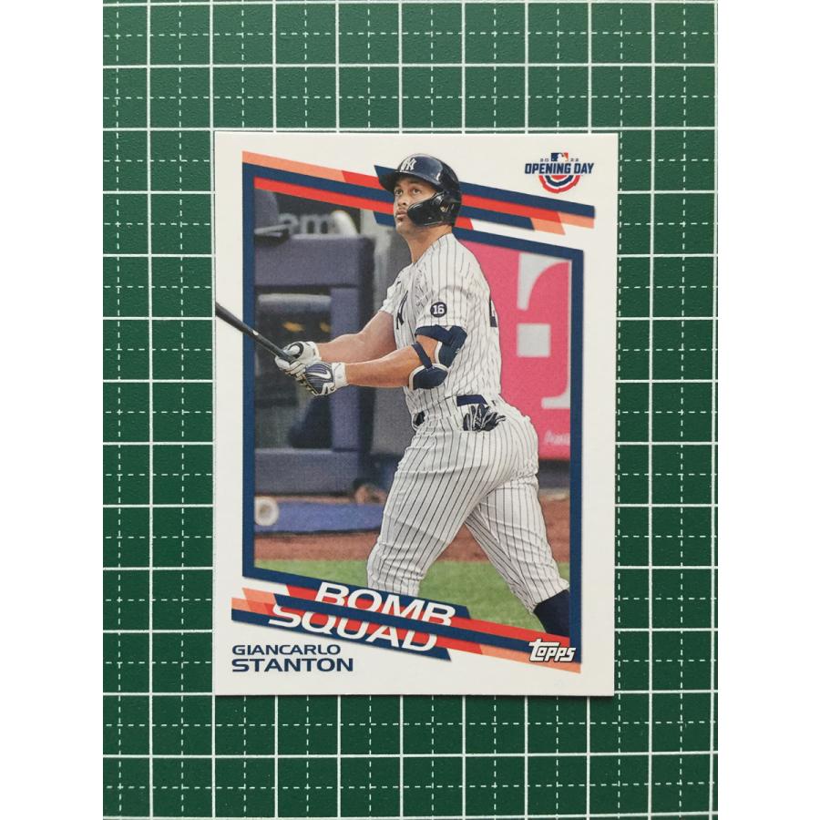 ★TOPPS MLB 2022 OPENING DAY #BS-10 GIANCARLO STANTON[NEW YORK YANKEES]インサートカード「BOMB SQUAD ...