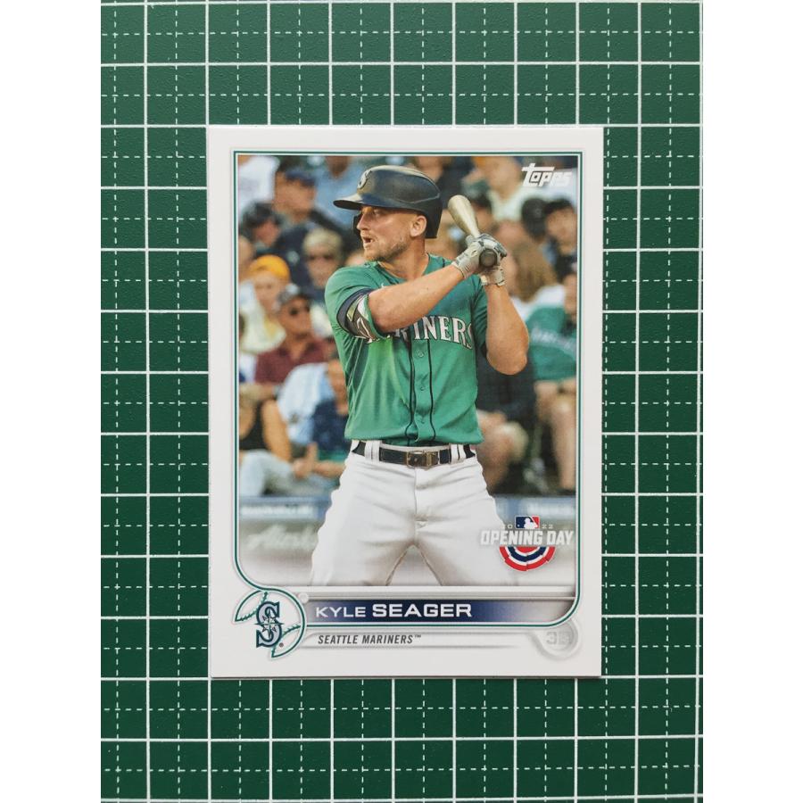 ★TOPPS MLB 2022 OPENING DAY #154 KYLE SEAGER[SEATTLE MARINERS]ベースカード ...
