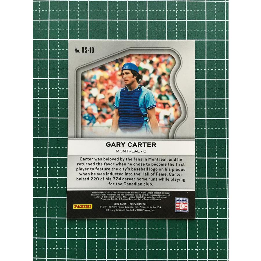 ★PANINI MLB 2022 PRIZM #OS-10 GARY CARTER[MONTREAL EXPOS]インサートカード「OLD ...