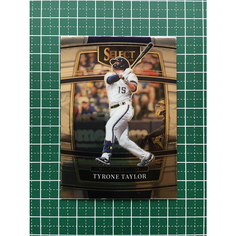 ★PANINI MLB 2022 SELECT #23 TYRONE TAYLOR[MILWAUKEE BREWERS]ベースカード「BASE ...