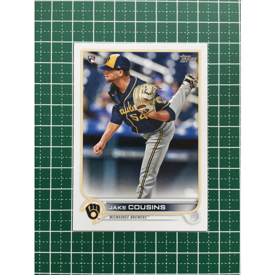 ★TOPPS MLB 2022 SERIES 1 #20 JAKE COUSINS[MILWAUKEE BREWERS]ベースカード「BASE ...