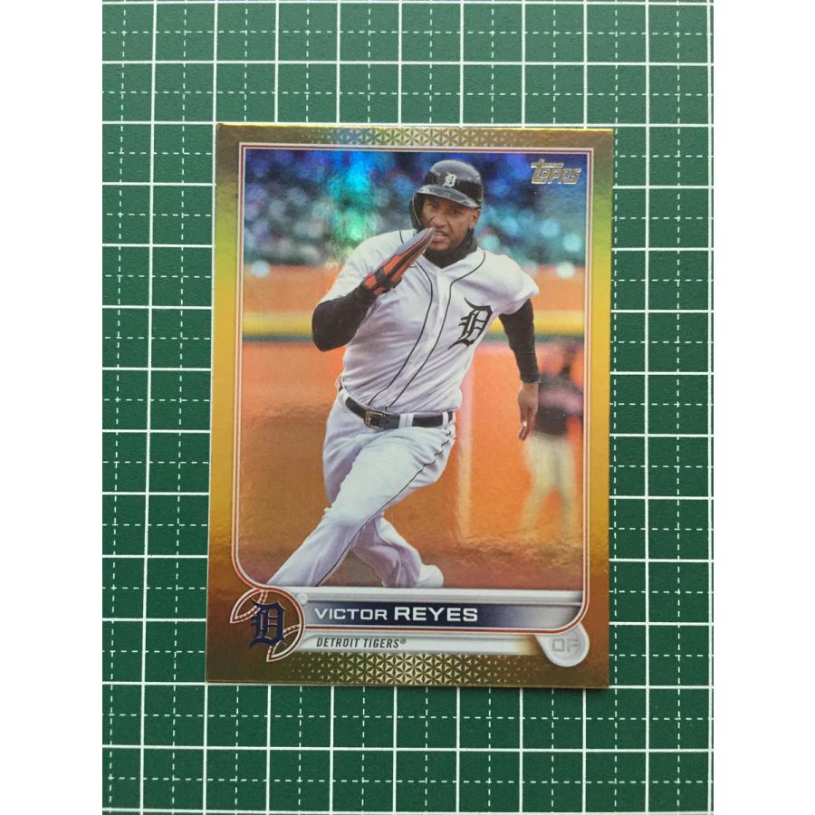 ★TOPPS MLB 2022 SERIES 1 #252 VICTOR REYES[DETROIT TIGERS]GOLD FOIL ...