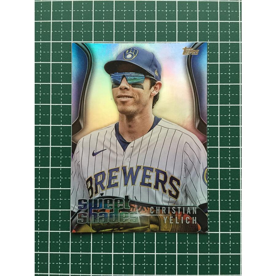 ★TOPPS MLB 2022 SERIES 2 #SS-20 CHRISTIAN YELICH[MILWAUKEE BREWERS]インサートカード「SWEET SHADES」★ : カード ...