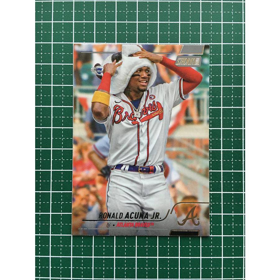 ★TOPPS MLB 2022 STADIUM CLUB #108 RONALD ACUNA JR.[ATLANTA BRAVES]ベース ...