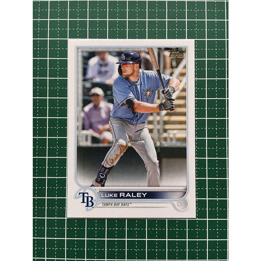 ★TOPPS MLB 2022 UPDATE #US24 LUKE RALEY[TAMPA BAY RAYS]ベースカード「BASE」★ : カードショップ テソーロ ヤフー店 - 通販 ...