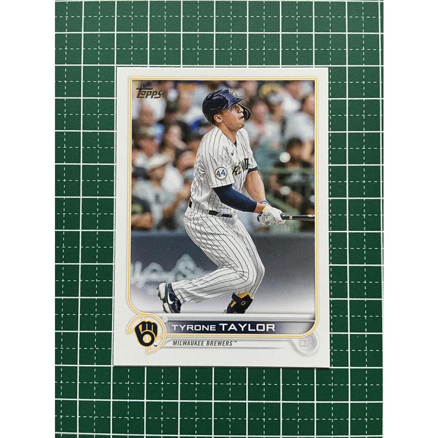 ★TOPPS MLB 2022 UPDATE #US99 TYRONE TAYLOR[MILWAUKEE BREWERS]ベースカード ...