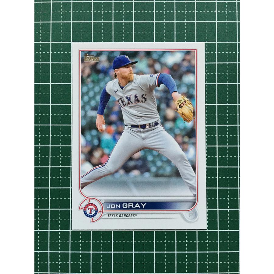 ★TOPPS MLB 2022 UPDATE #US163 JON GRAY[TEXAS RANGERS]ベースカード「BASE」★ : カードショップ テソーロ ヤフー店 - 通販 ...