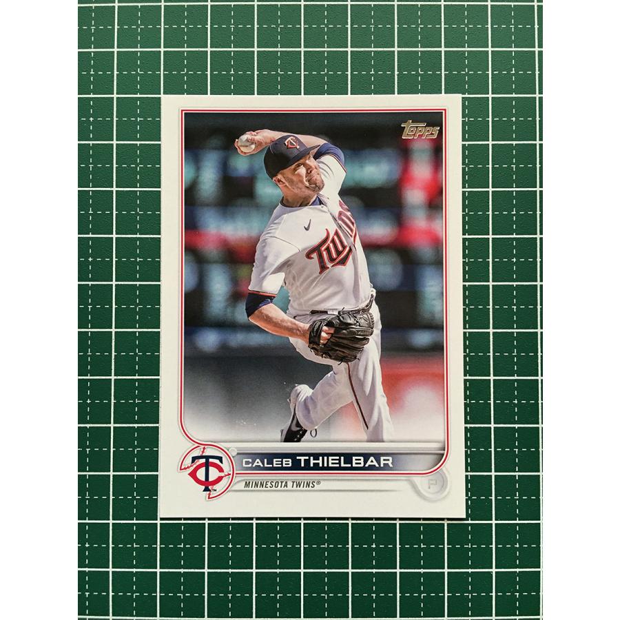 ★TOPPS MLB 2022 UPDATE #US191 CALEB THIELBAR[MINNESOTA TWINS]ベースカード ...