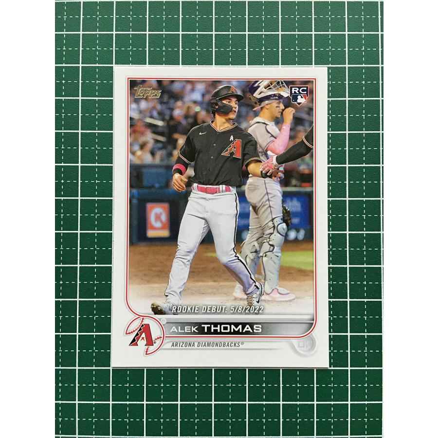 ★TOPPS MLB 2022 UPDATE #US282 ALEK THOMAS[ARIZONA DIAMONDBACKS]ベースカード「RD」ルーキー「RC」★ : 2022-mlb ...