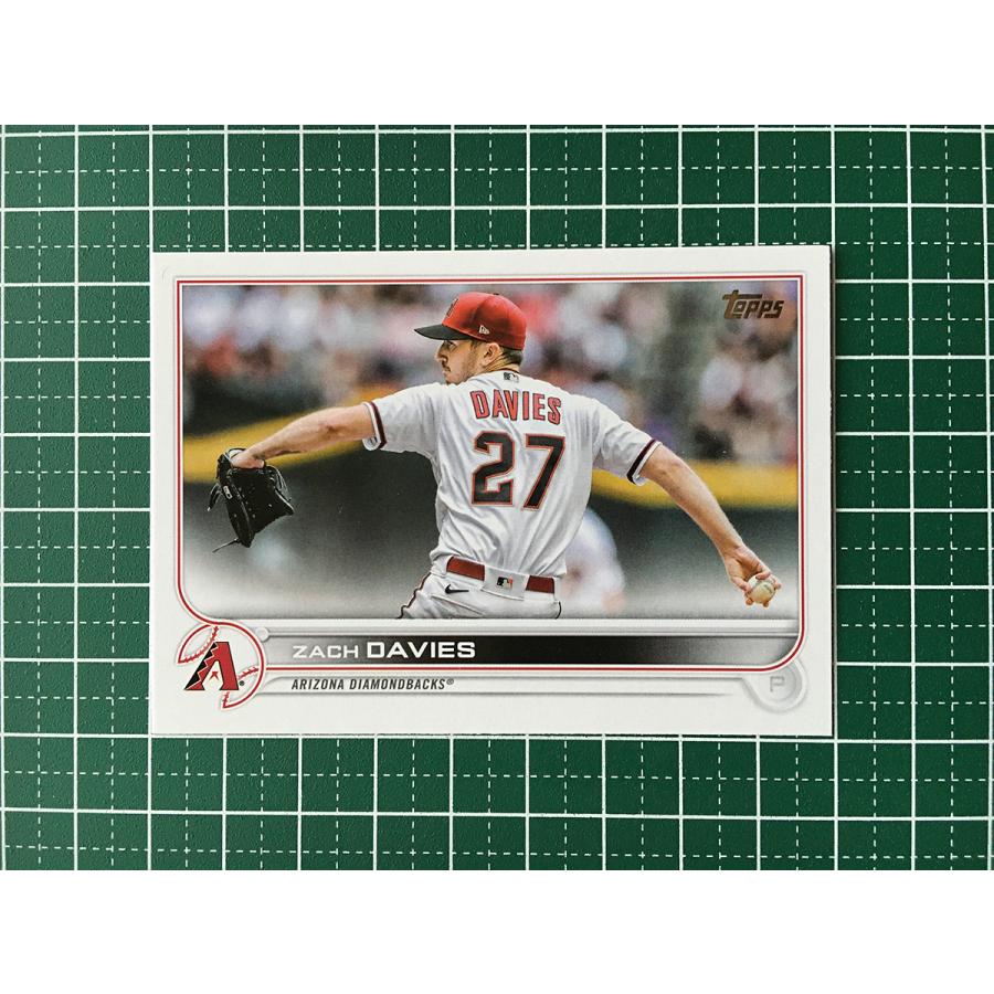 ★TOPPS MLB 2022 UPDATE #US307 ZACH DAVIES[ARIZONA DIAMONDBACKS]ベースカード「BASE」★ : カードショップ テソーロ ヤフー店 ...