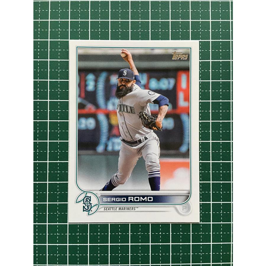 ★TOPPS MLB 2022 UPDATE #US322 SERGIO ROMO[SEATTLE MARINERS]ベースカード「BASE ...