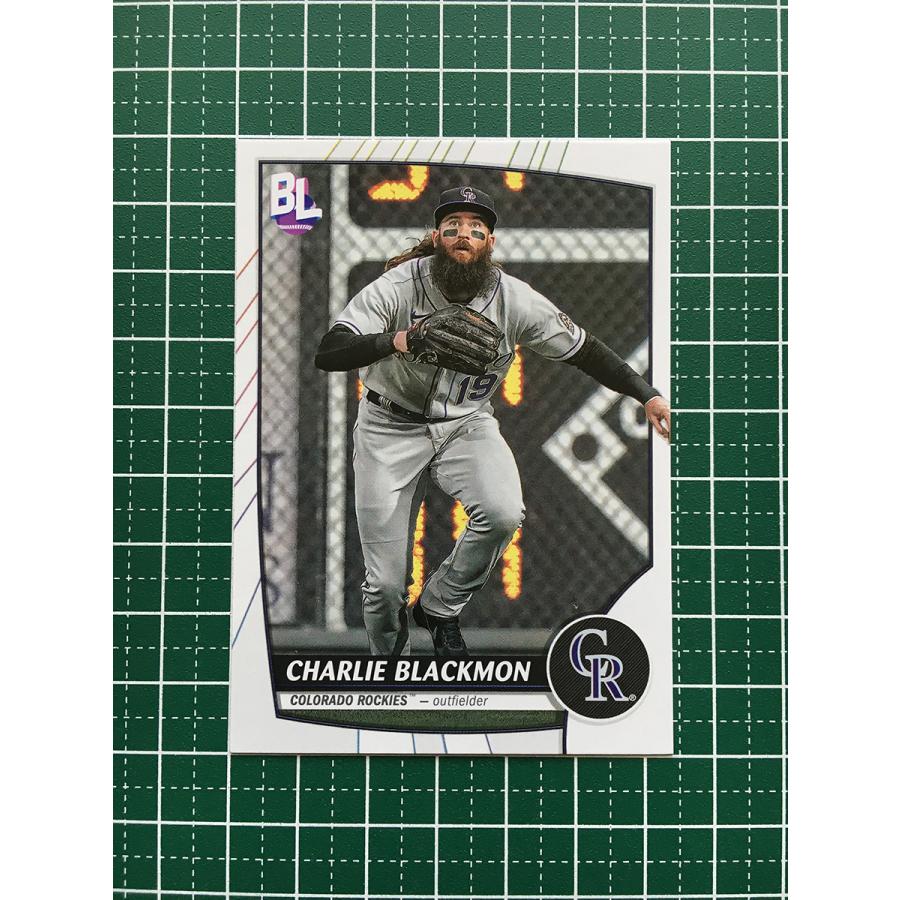 ★TOPPS MLB 2023 BIG LEAGUE #128 CHARLIE BLACKMON[COLORADO ROCKIES]ベース ...