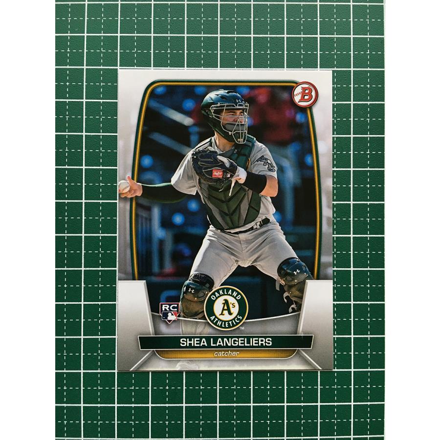 ★TOPPS MLB 2023 BOWMAN #3 SHEA LANGELIERS[OAKLAND ATHLETICS]ベースカード「BASE」ルーキー「RC」★ : 2023-mlb ...