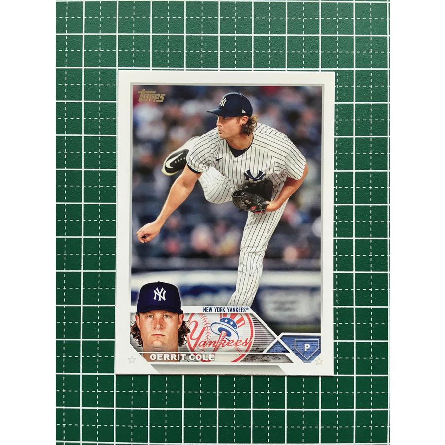 ★TOPPS MLB 2023 SERIES 1 #45 GERRIT COLE[NEW YORK YANKEES]ベースカード「BASE」★ : 2023-mlb-series1-045 ...