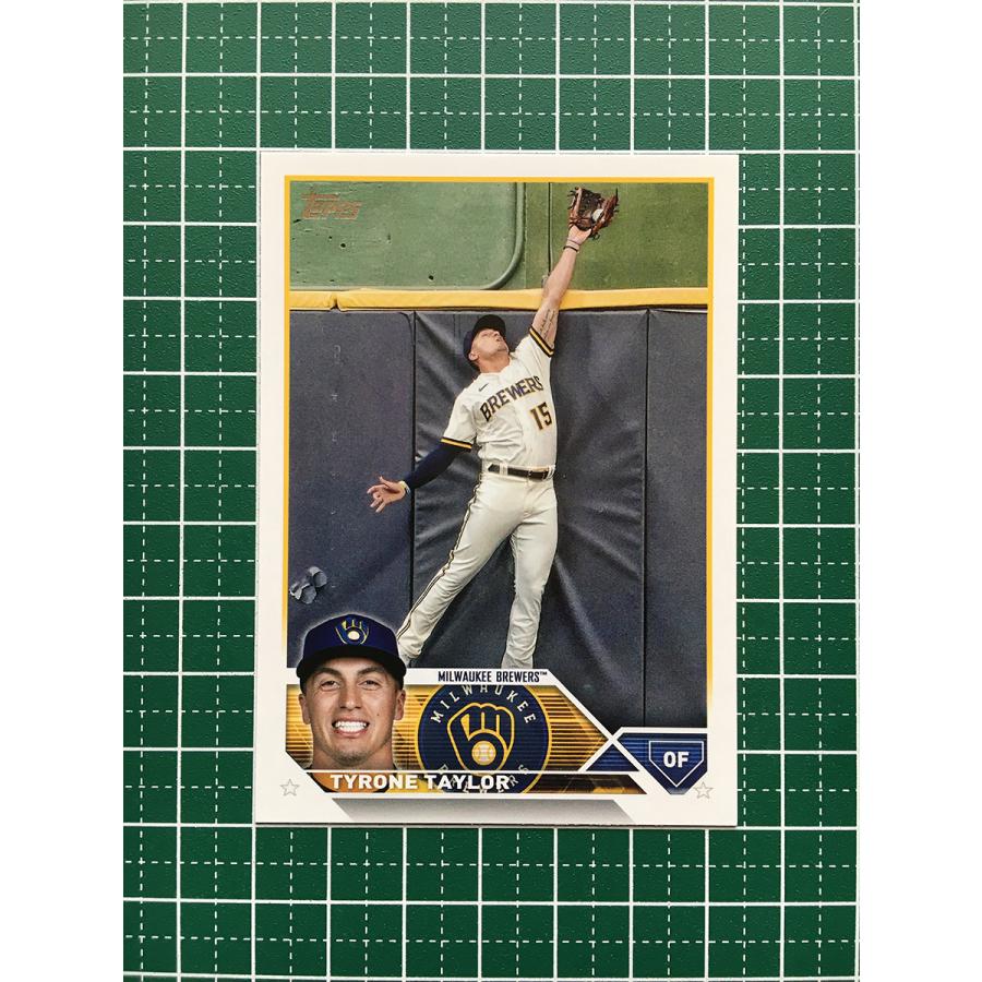 ★TOPPS MLB 2023 SERIES 1 #61 TYRONE TAYLOR[MILWAUKEE BREWERS]ベースカード ...