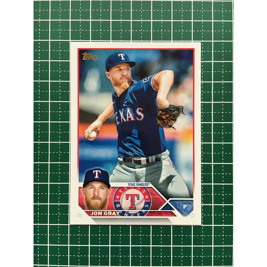 ★TOPPS MLB 2023 SERIES 1 #73 JON GRAY[TEXAS RANGERS]ベースカード「BASE」★ : 2023-mlb-series1-073 : カード ...