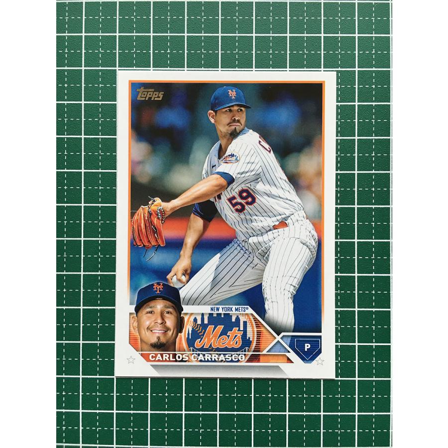★TOPPS MLB 2023 SERIES 1 #161 CARLOS CARRASCO[NEW YORK METS]ベースカード「BASE」★ : カードショップ テソーロ ヤフー店 ...