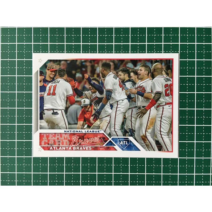 ★TOPPS MLB 2023 SERIES 1 #168 TEAM CARD[ATLANTA BRAVES]ベースカード「BASE」★ : カードショップ テソーロ ヤフー店 - 通販 ...