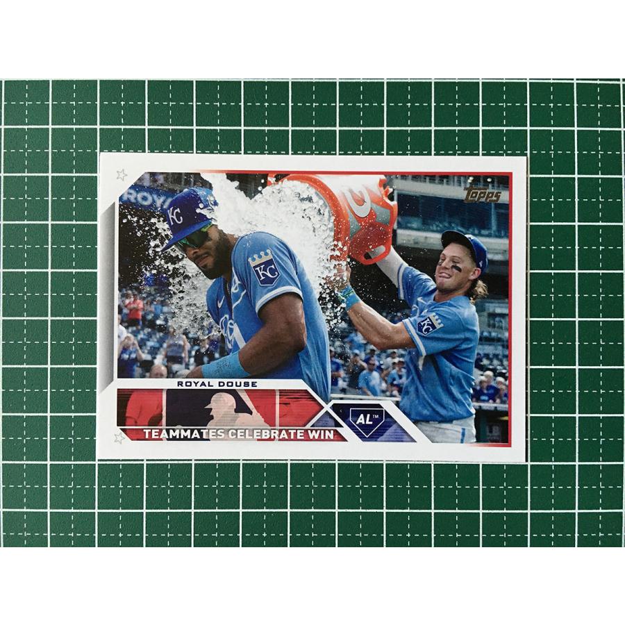 ★TOPPS MLB 2023 SERIES 2 #334 ROYAL DOUSE／BOBBY WITT JR.／MJ MELENDEZ ...