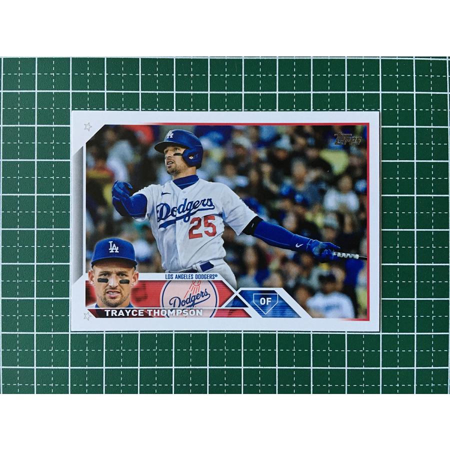 ★TOPPS MLB 2023 SERIES 2 #343 TRAYCE THOMPSON[LOS ANGELES DODGERS]ベース ...