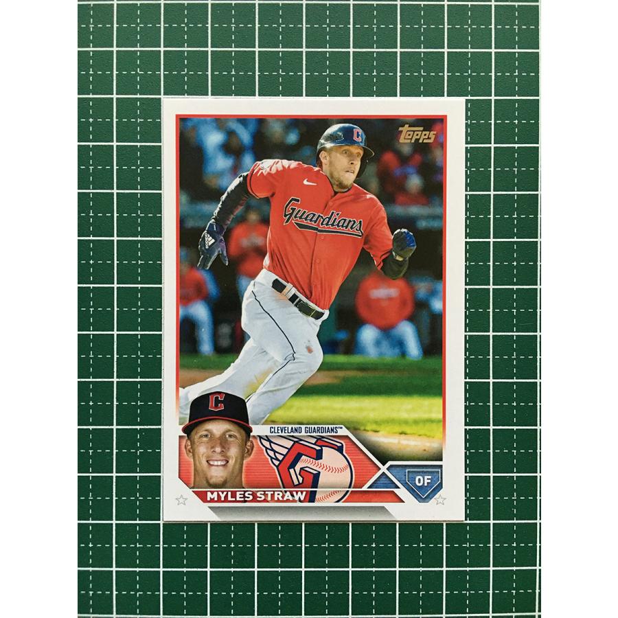 ★TOPPS MLB 2023 SERIES 2 #474 MYLES STRAW[CLEVELAND GUARDIANS]ベースカード「BASE」★ : カードショップ テソーロ ヤフー店 ...